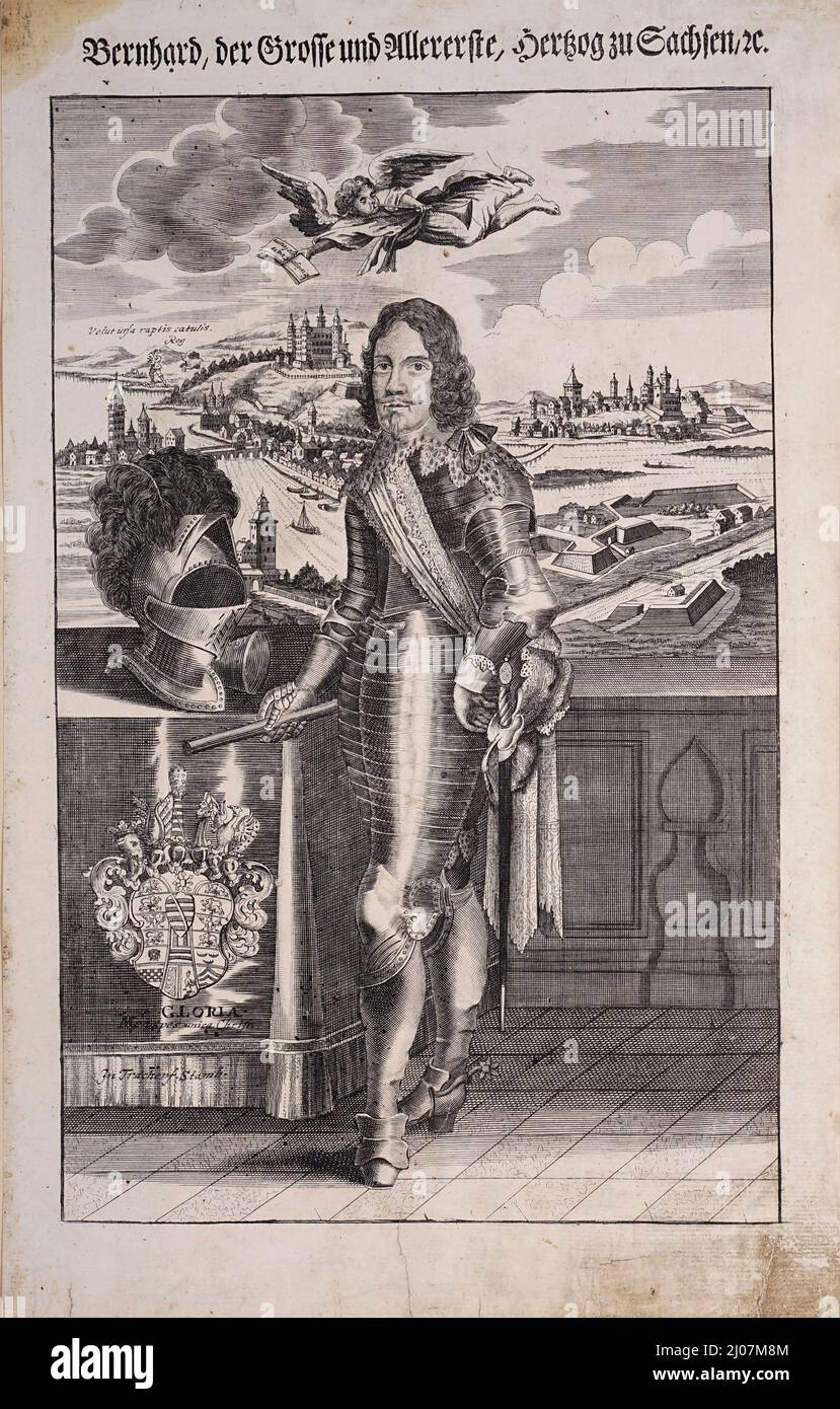 Bernard of Saxe-Weimar (1604-1639). Museum: PRIVATE COLLECTION. Author ...