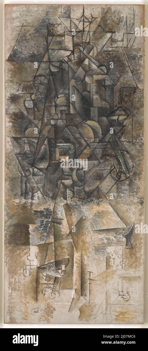 Un homme à la Mandoline (Man with a Mandolin). Museum: Musée Picasso ...