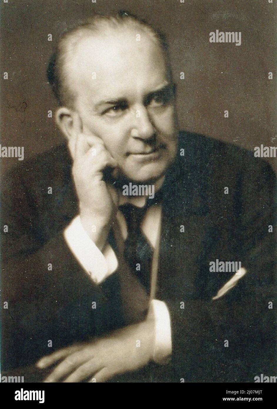 Portrait of the composer Komponist Sergei Bortkiewicz (1877-1952 ...