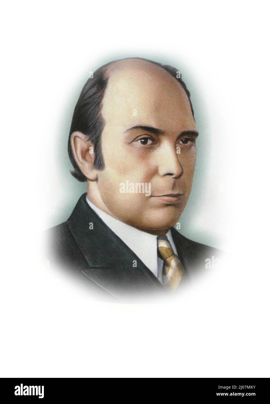 Portrait of the composer Ihor Shamo (1925-1982). Museum: PRIVATE ...