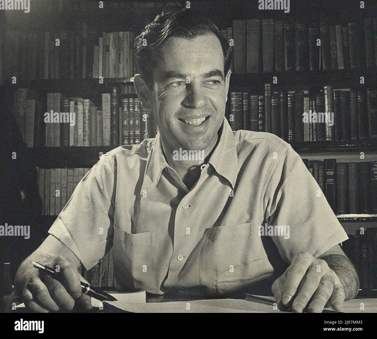 Portrait of Joseph Campbell (1904-1987). Museum: PRIVATE COLLECTION ...