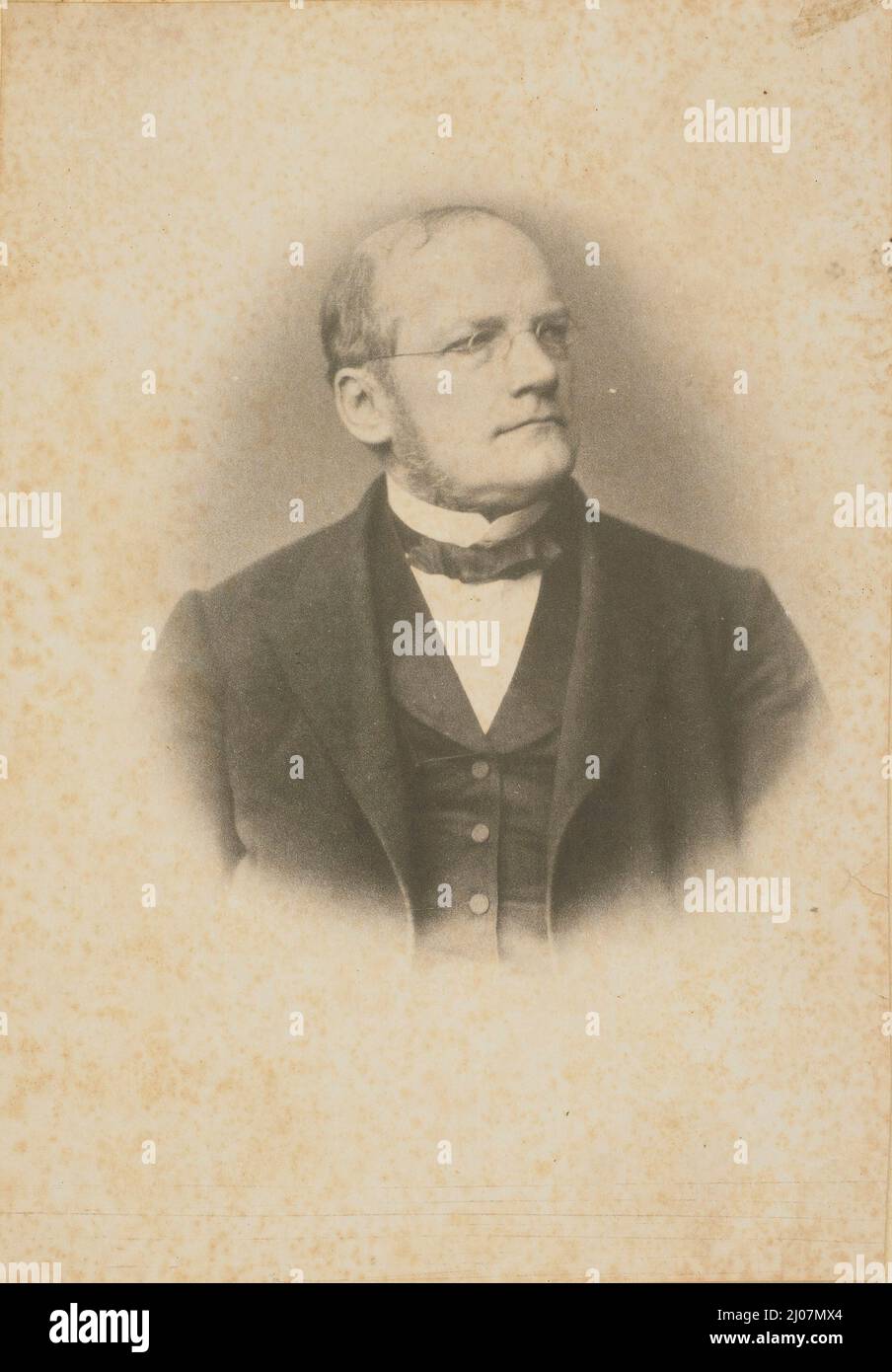 Portrait of the composer Stanislaw Moniuszko (1819-1872). Museum ...