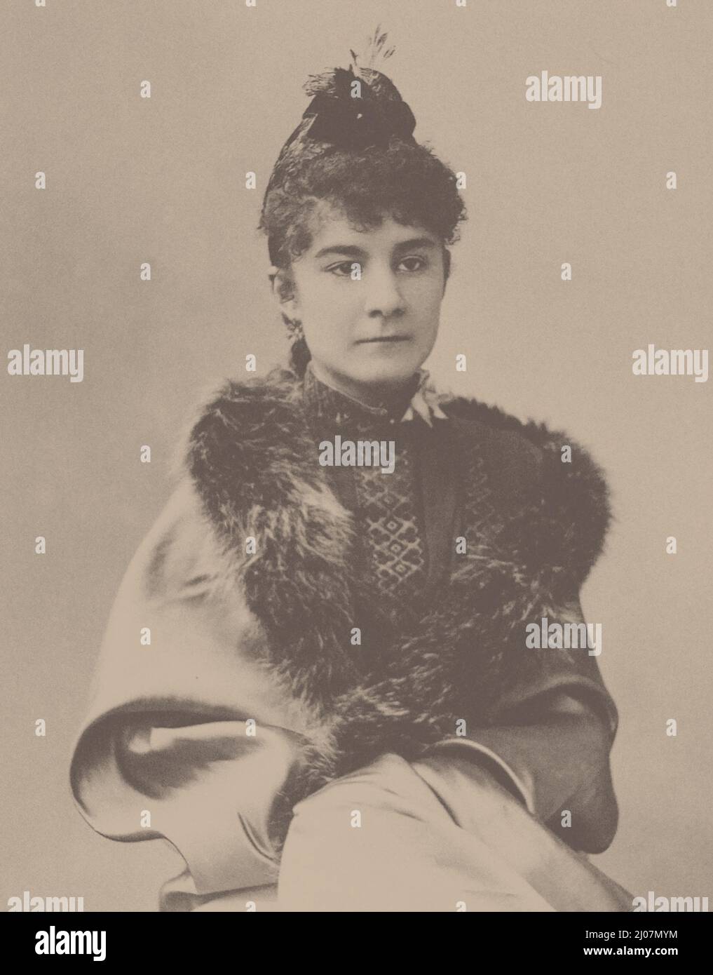 Portrait of Madame Marie de Régnier, née de Hérédia. Museum: PRIVATE ...