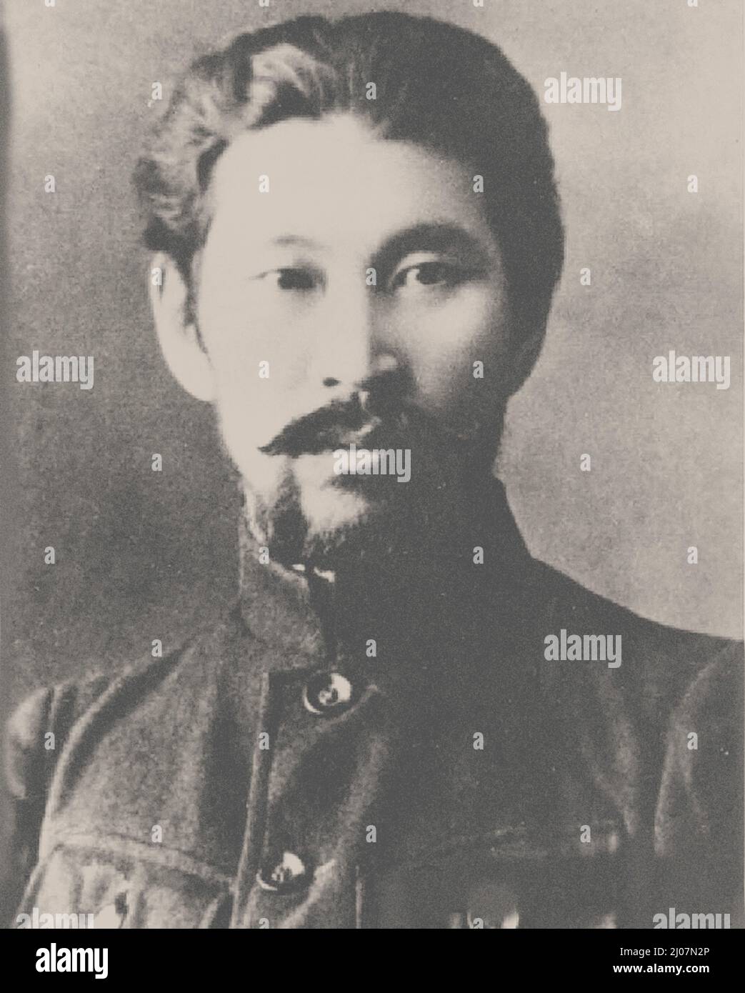 Portrait of Rinchingiin Elbegdorj (1888-1938). Museum: PRIVATE ...