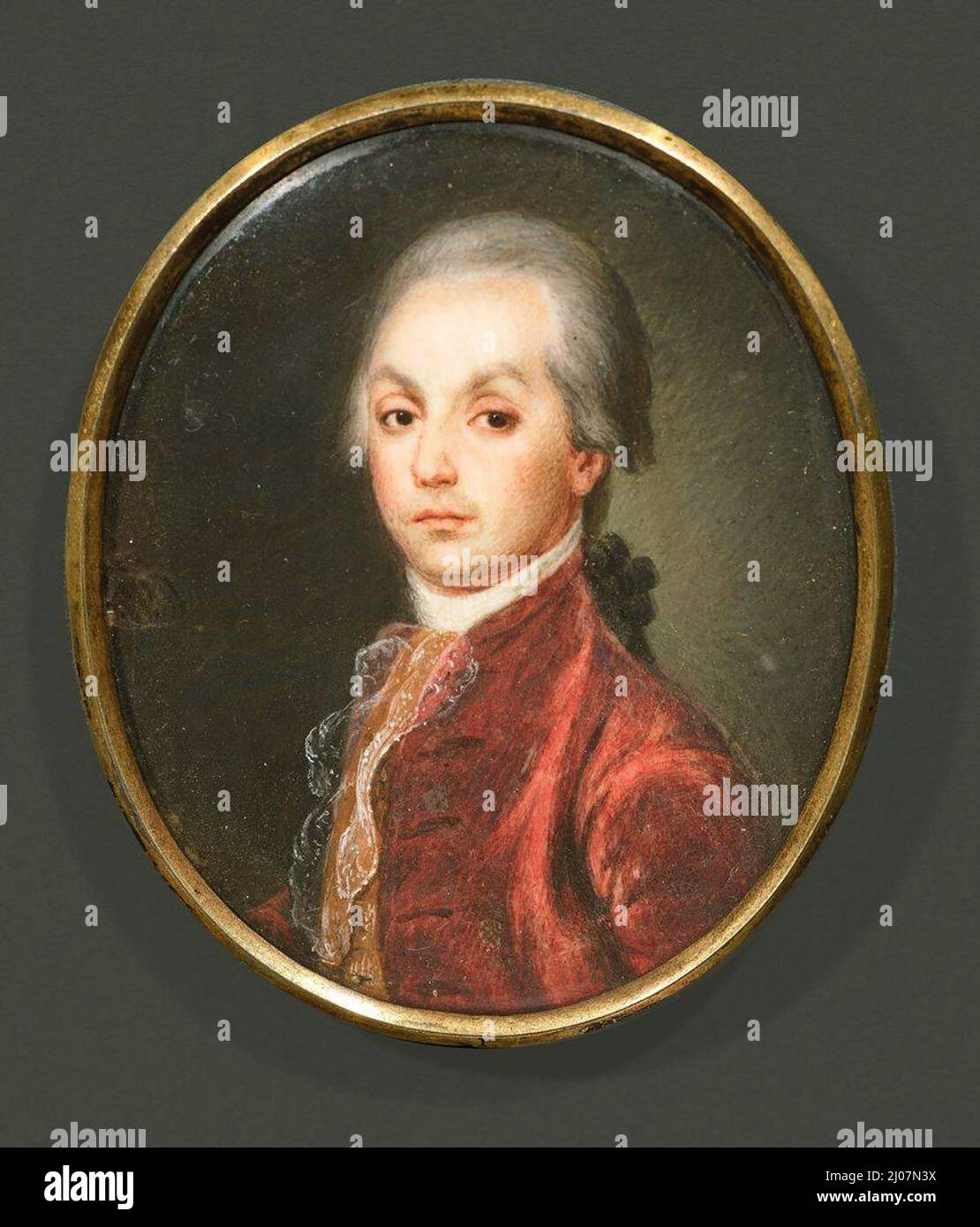 Portrait of Alexander Radishchev (1749-1802). Museum: PRIVATE ...