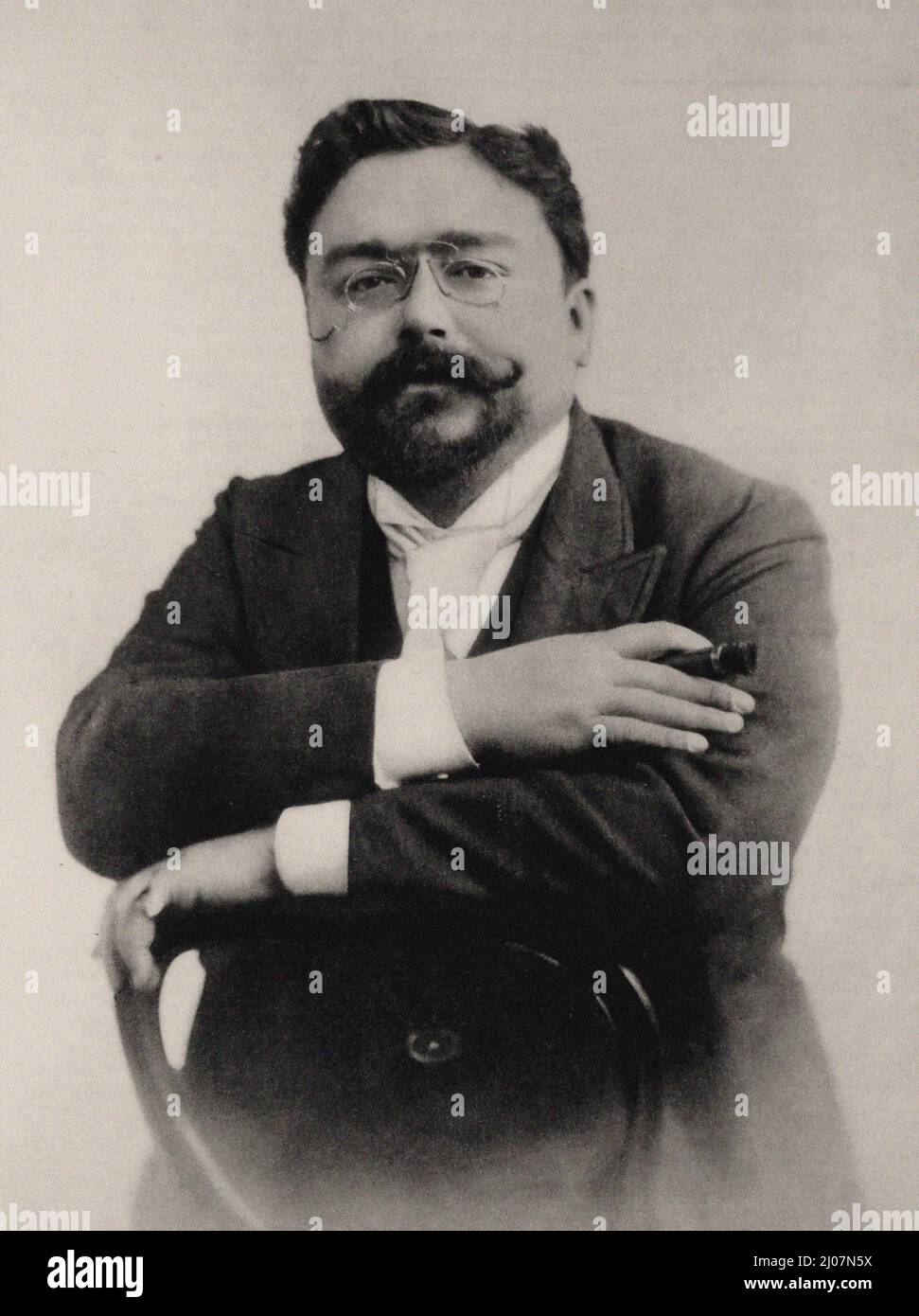 Portrait of the pianist and composer Isaac Albéniz (1860-1909). Museum ...