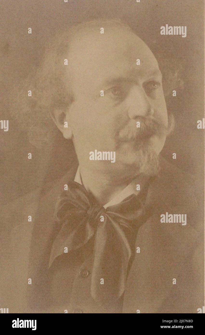 Portrait of the pianist and composer Arthur De Greef (1862-1940 ...