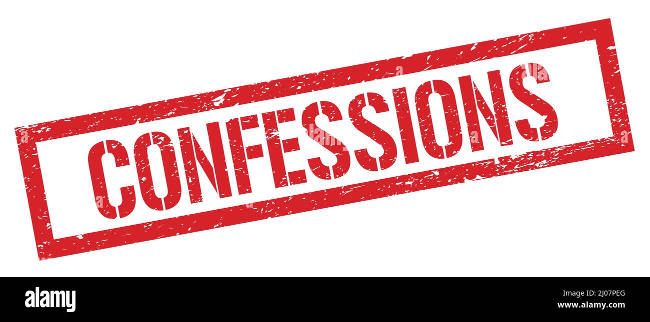 Confessions word hi-res stock photography and images - Alamy
