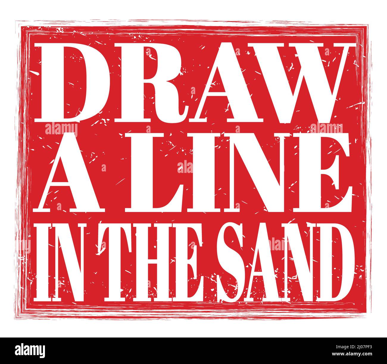 Line in the sand draw hi-res stock photography and images - Alamy