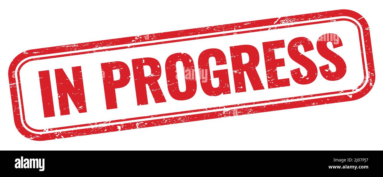 In progress text hi-res stock photography and images - Alamy