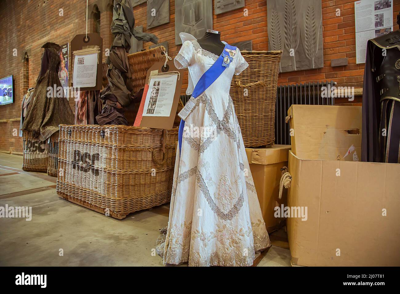 An exhibit of costumes and props belonging to the Royal Shakespeare ...