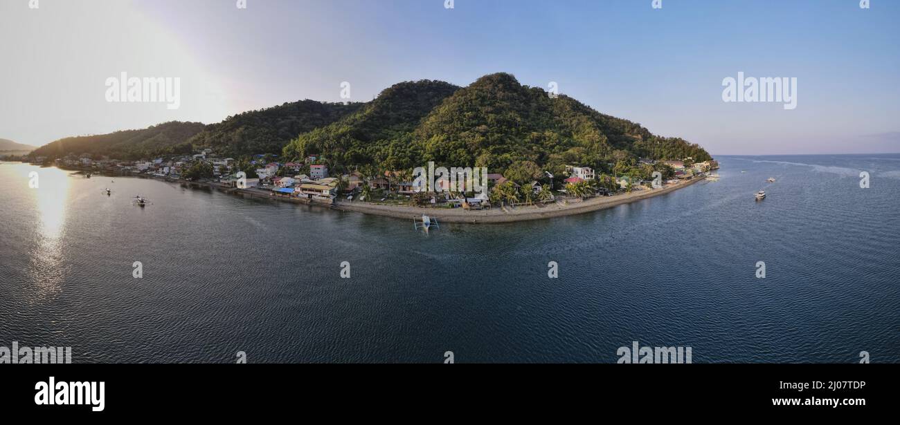 Top view of Anilao, Batangas Stock Photo - Alamy