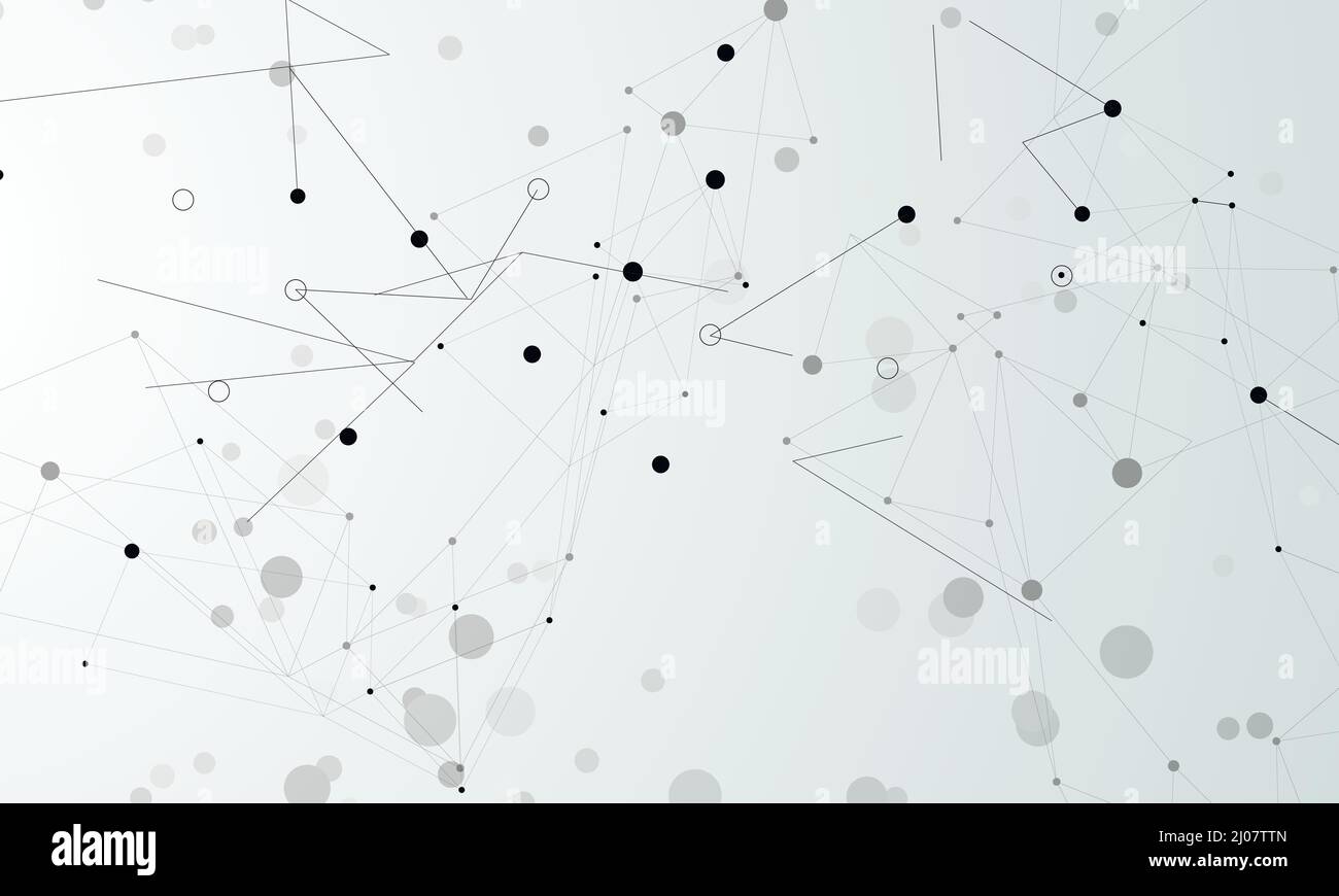 Abstract scientific technology. Atom chemistry shape science vector ...