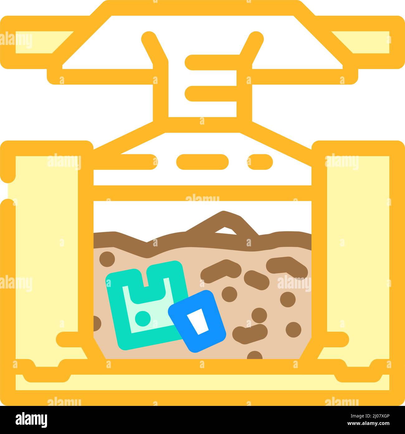 press equipment color icon vector illustration Stock Vector Image & Art ...