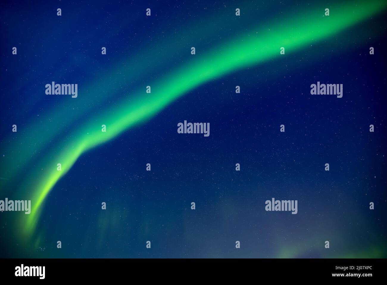 Arctic polar night starry sky background of aurora borealis and ...