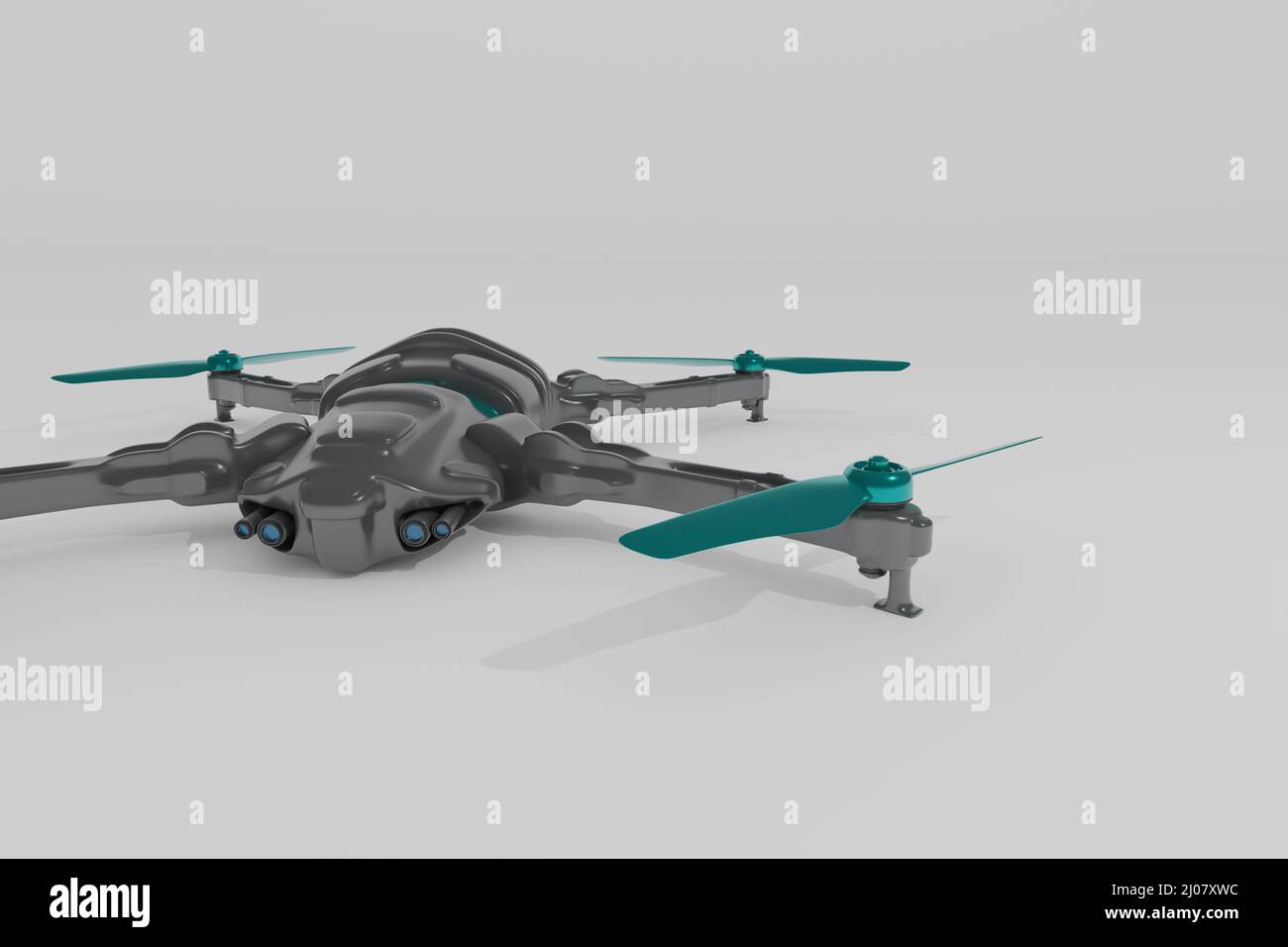 Modern drone - concept Stock Photo - Alamy