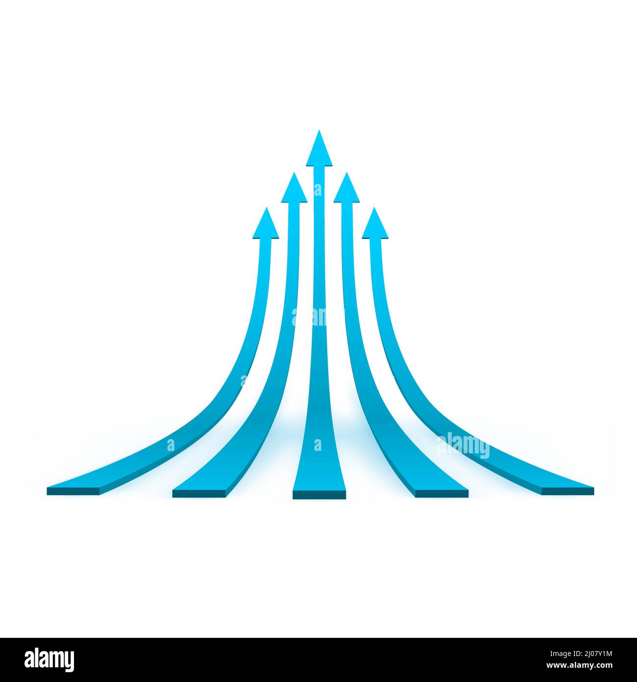 Arrows up vector illustration isolated on white background Stock Vector ...