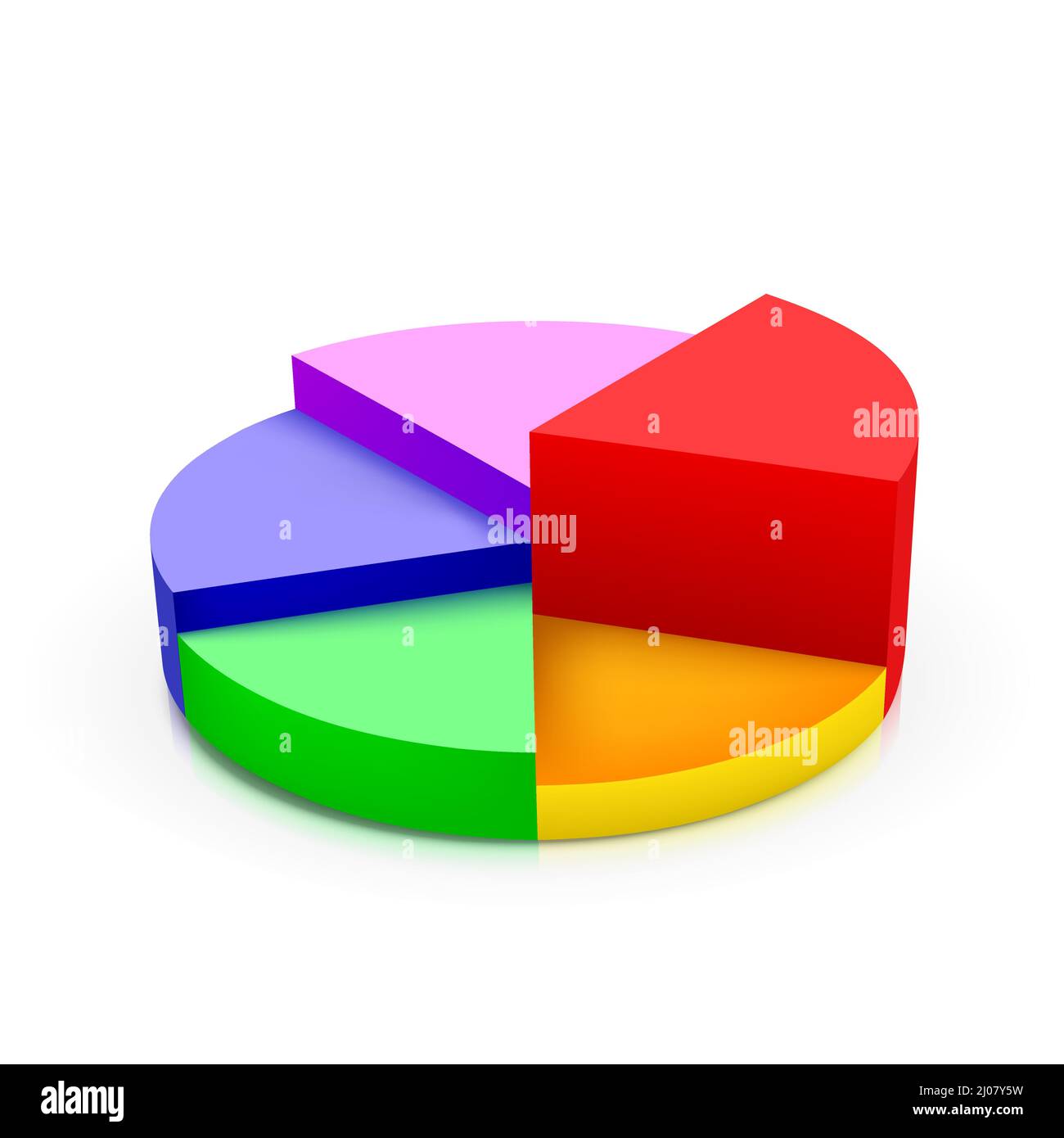 Graph pie vector illustration isolated on white background Stock Vector ...