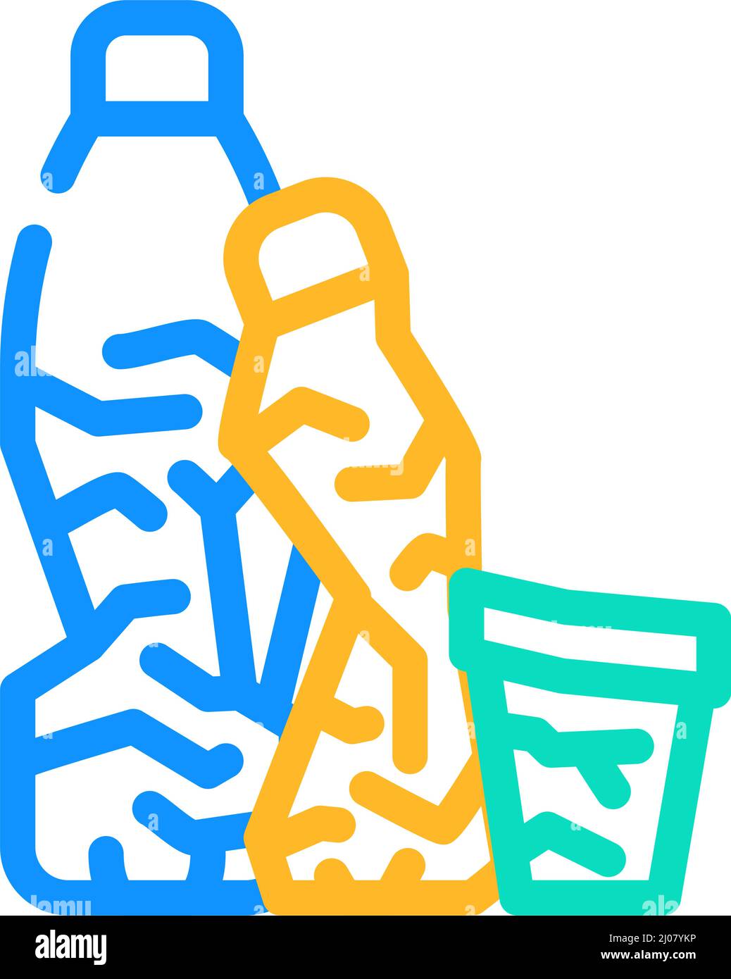 Burning plastic waste Cut Out Stock Images & Pictures - Alamy