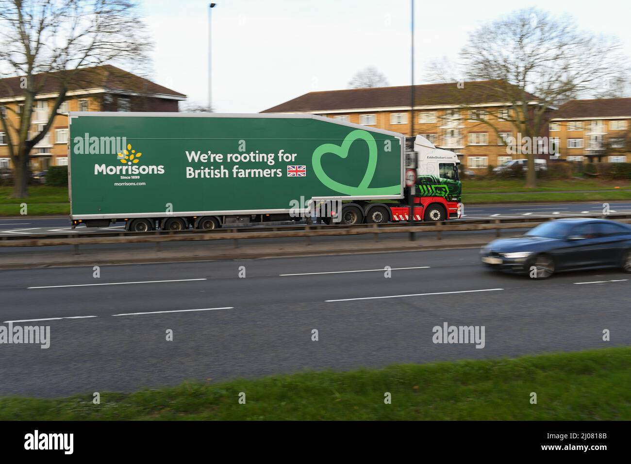 Morrisons logo hi-res stock photography and images - Alamy