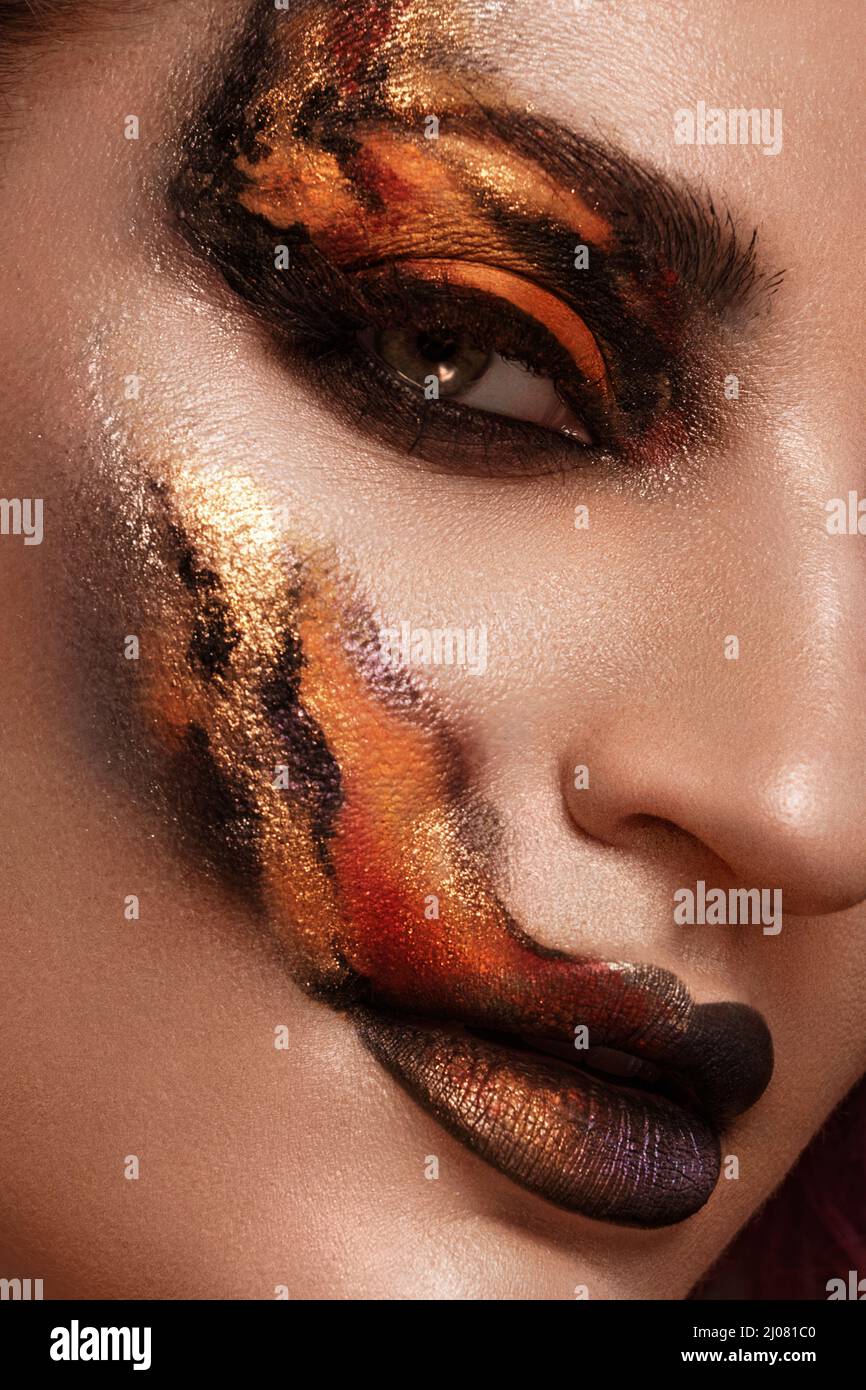 Fire portrait hi-res stock photography and images - Alamy