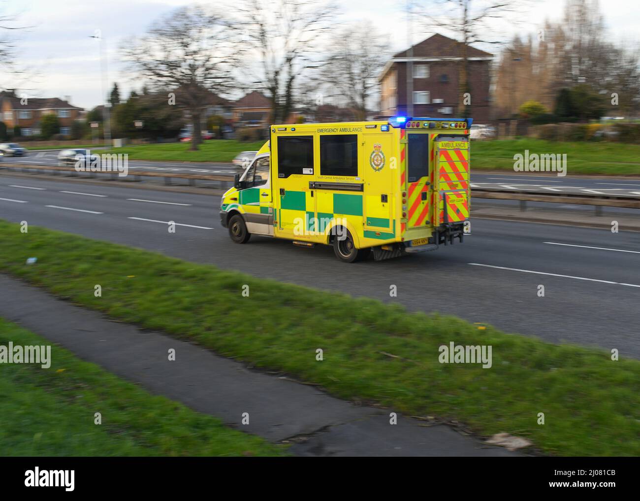 Ambulance rear lights hi-res stock photography and images - Alamy
