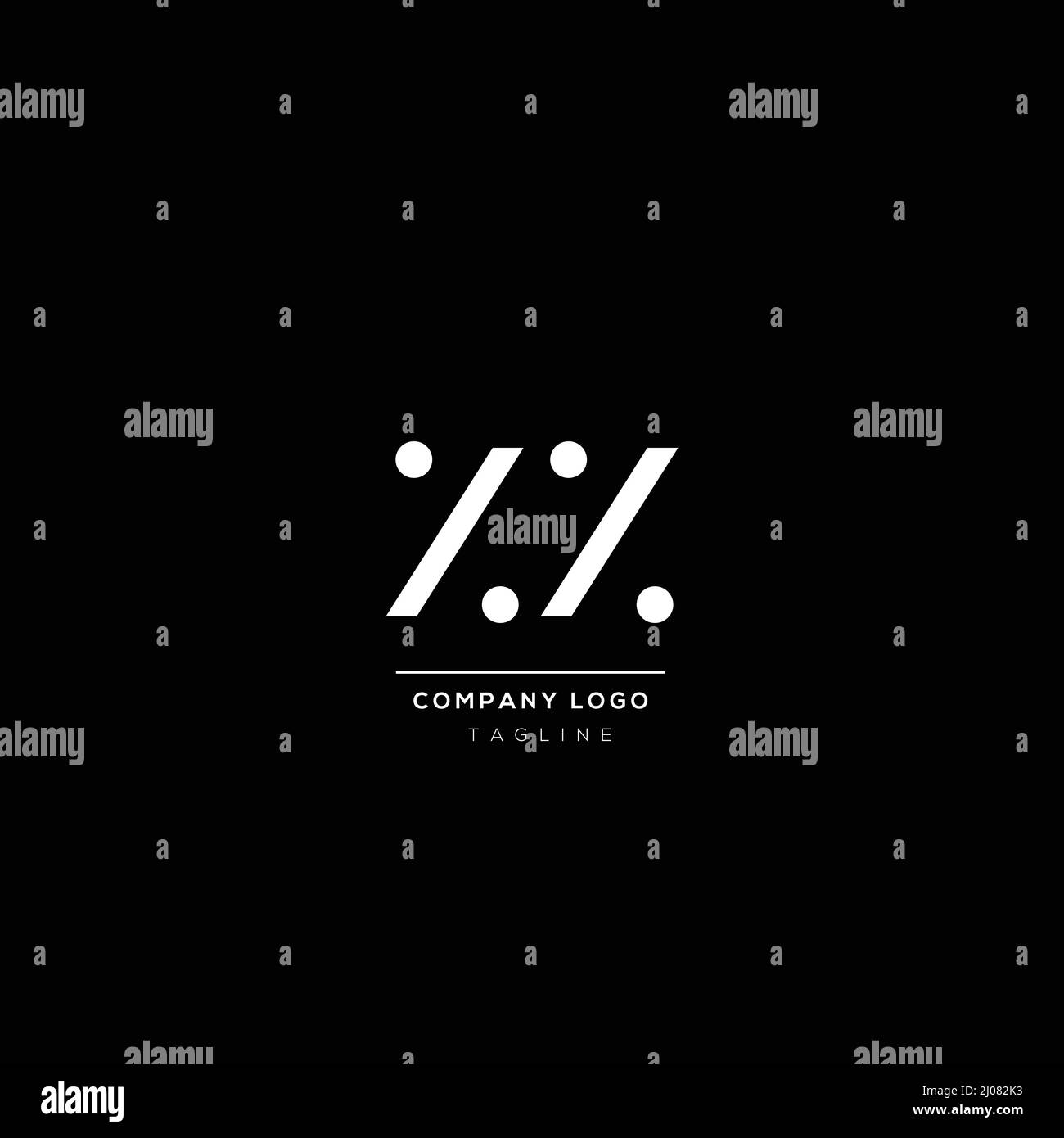 Logo and Symbol letter ZZ concept design Stock Vector Image & Art - Alamy