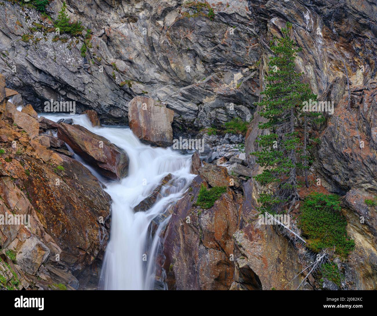 Rotmooswasserfall hi-res stock photography and images - Alamy