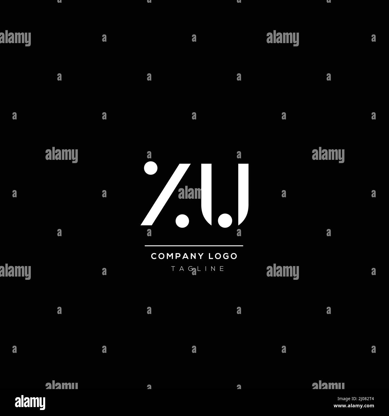 Logo and Symbol letter ZU concept design Stock Vector Image & Art - Alamy