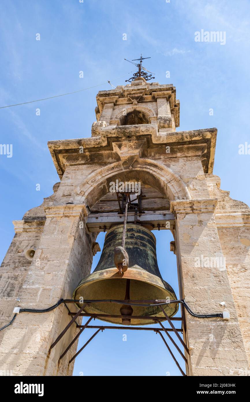 Bell tower of valencia cathedral hi-res stock photography and images ...