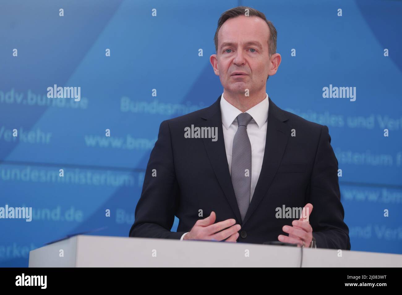 Berlin, Germany. 17th Mar, 2022. Volker Wissing (FDP), Federal Minister ...