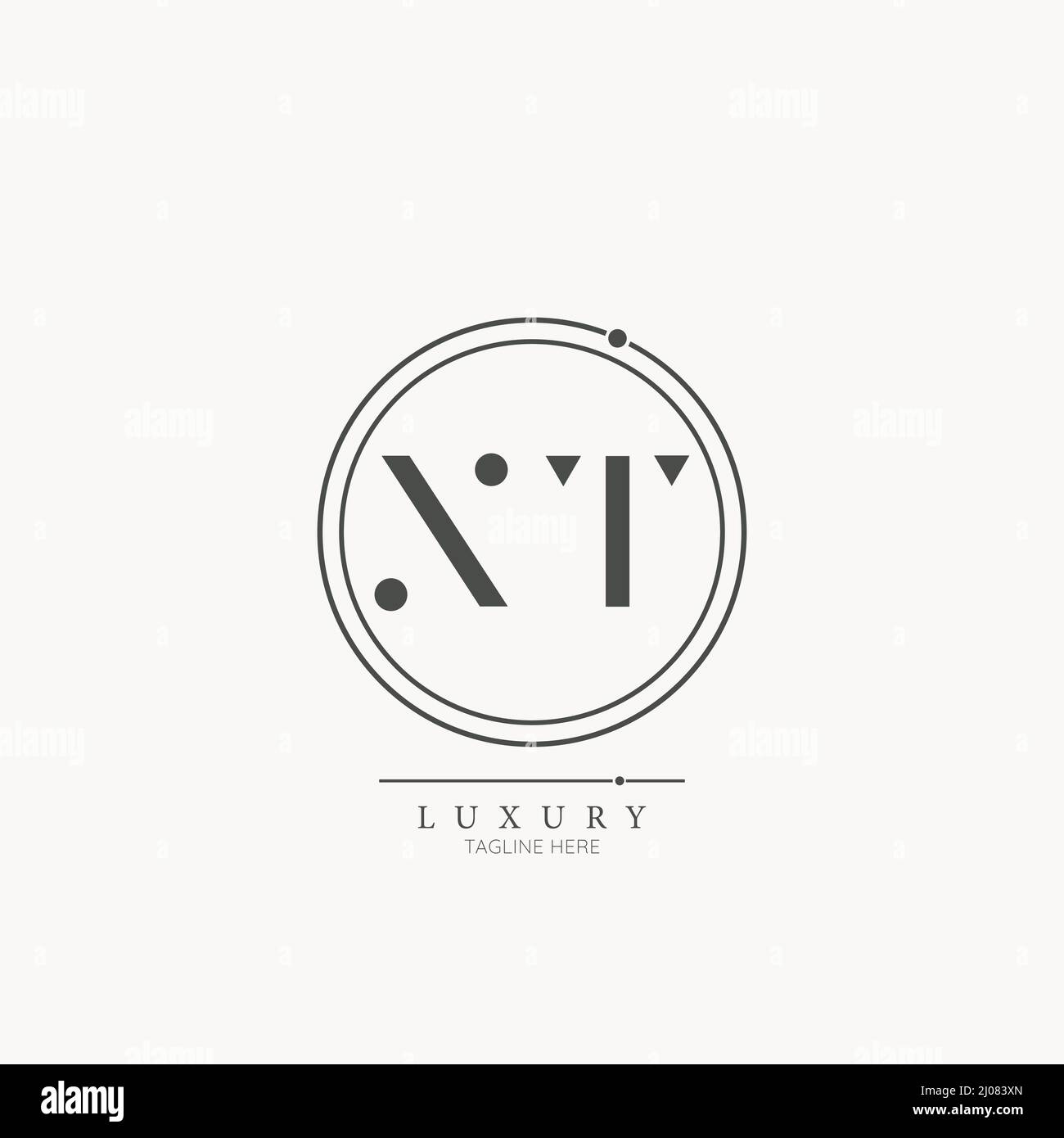 Letter XT logo icon design template elements Stock Vector Image & Art ...