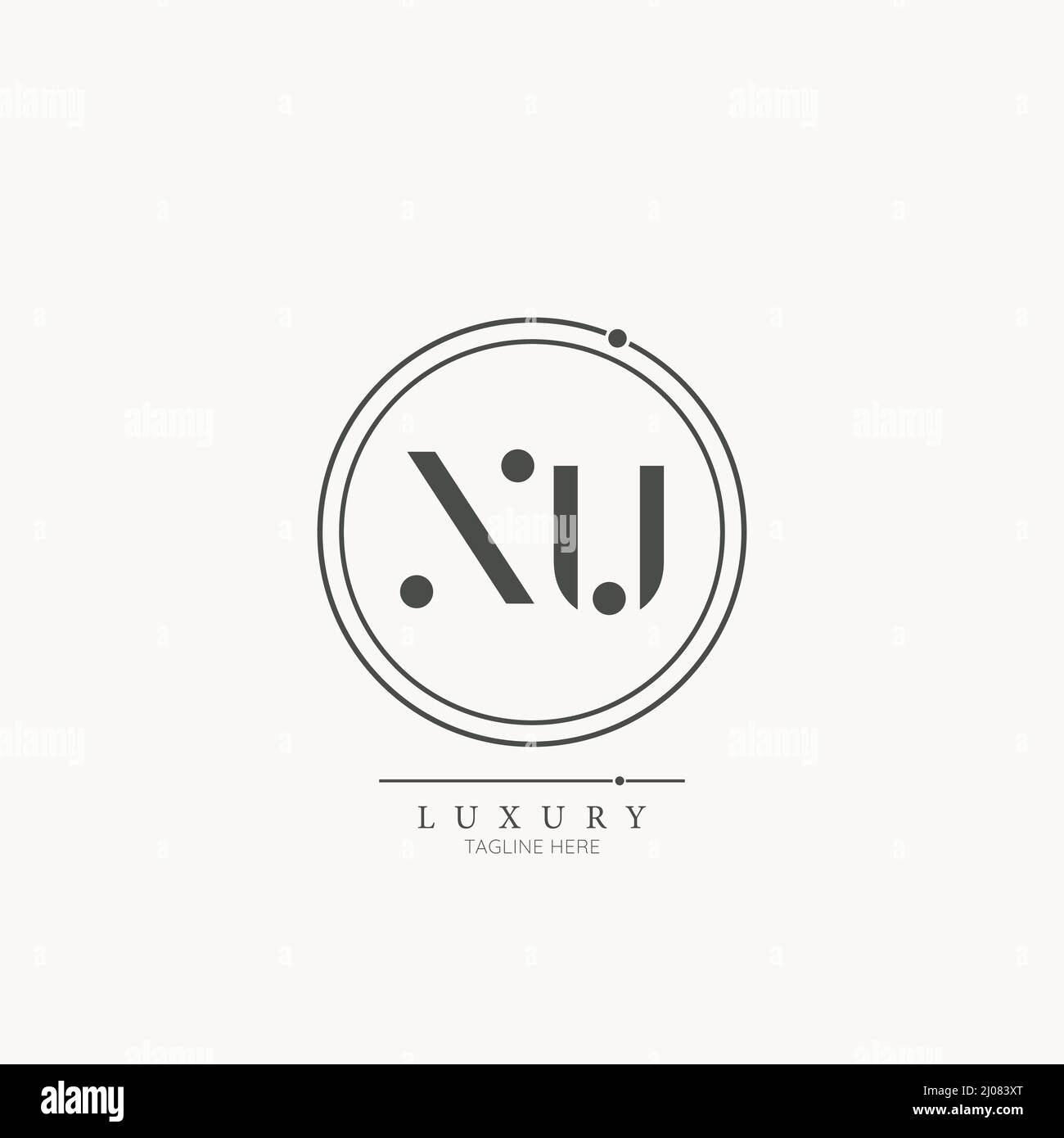 Letter xu logo hi-res stock photography and images - Alamy