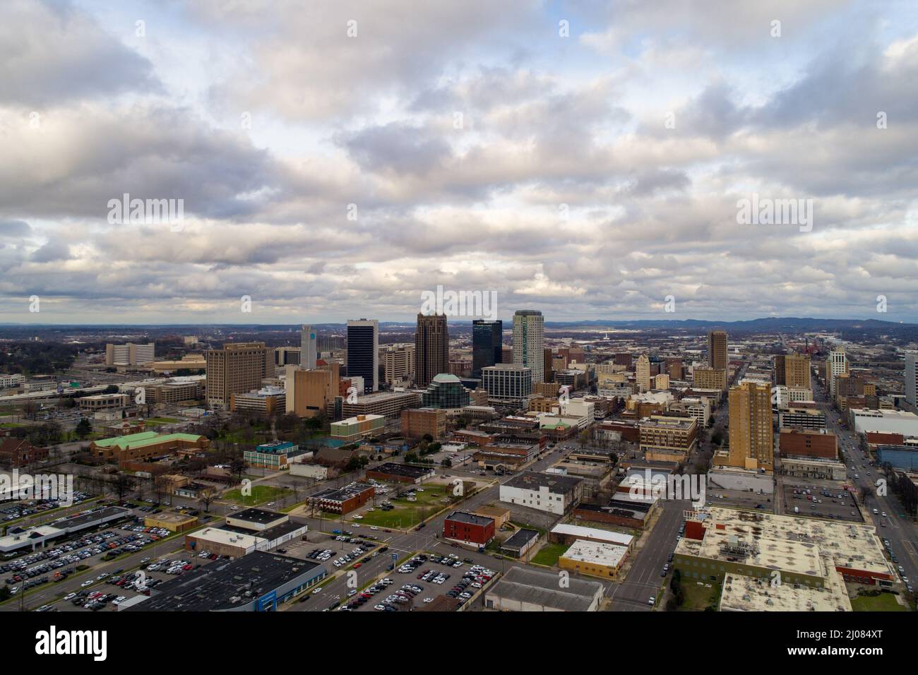 Birmingham aerial horizon hi-res stock photography and images - Alamy