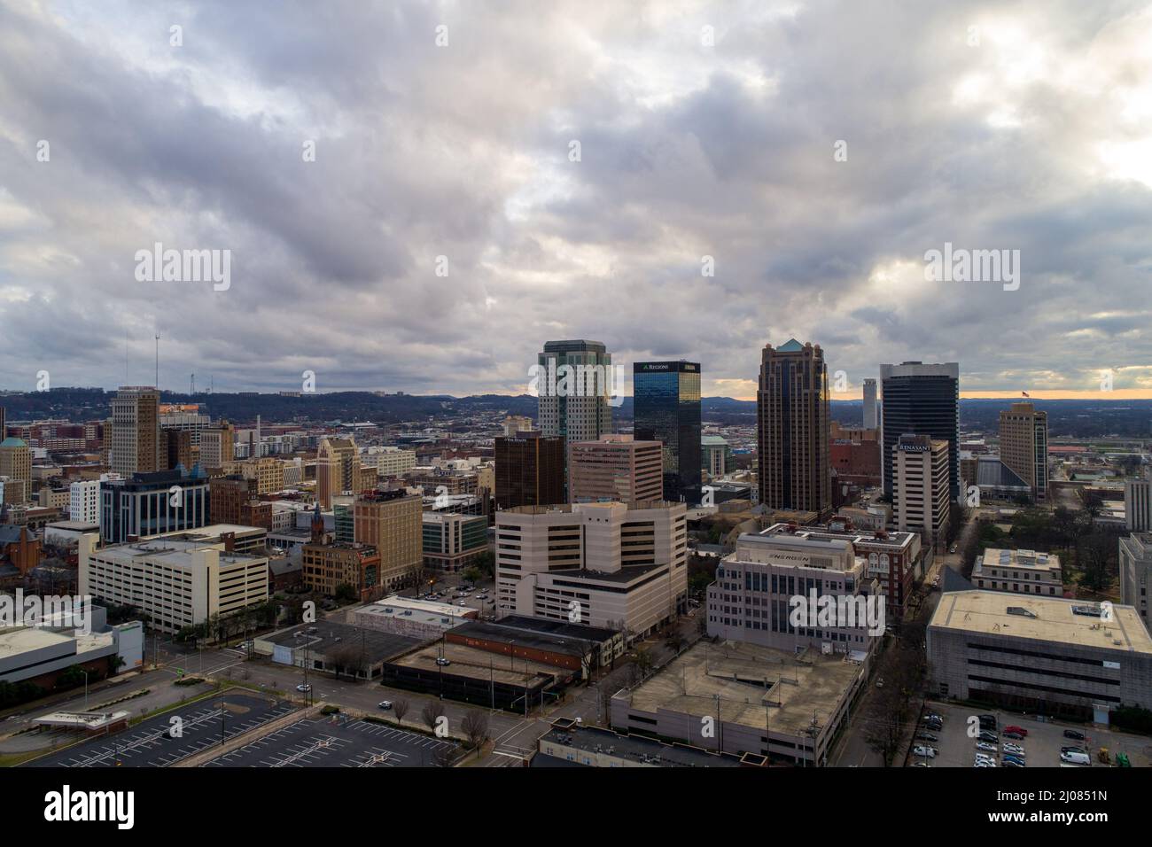 Rain over birmingham skyline hi-res stock photography and images - Alamy