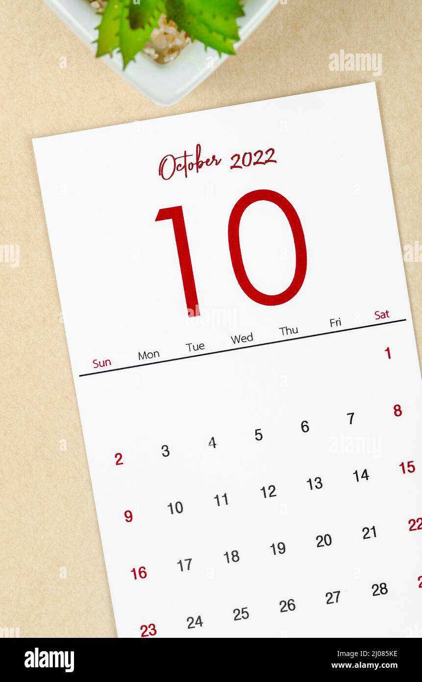 October 13 2022 Calendar