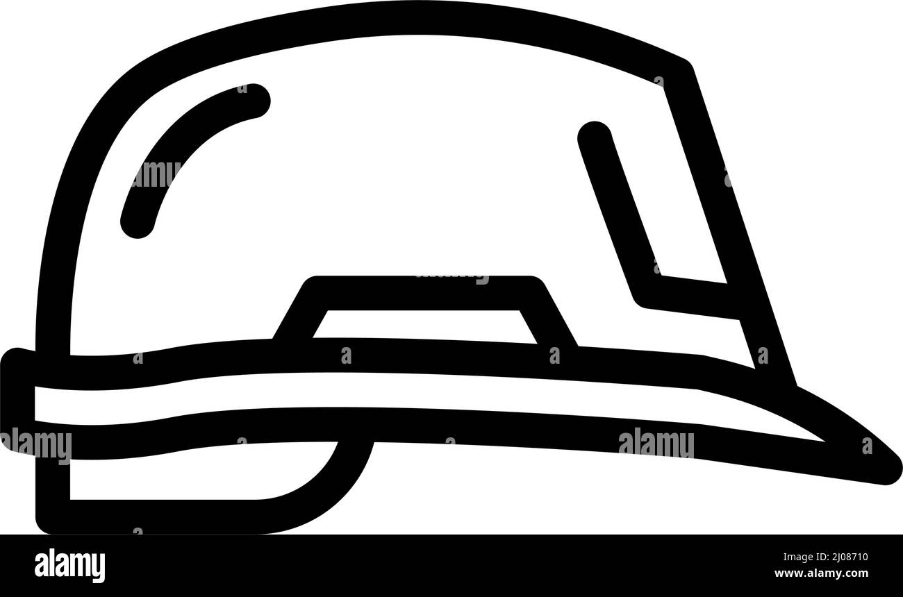 Hat shaped helmet Stock Vector Images - Alamy