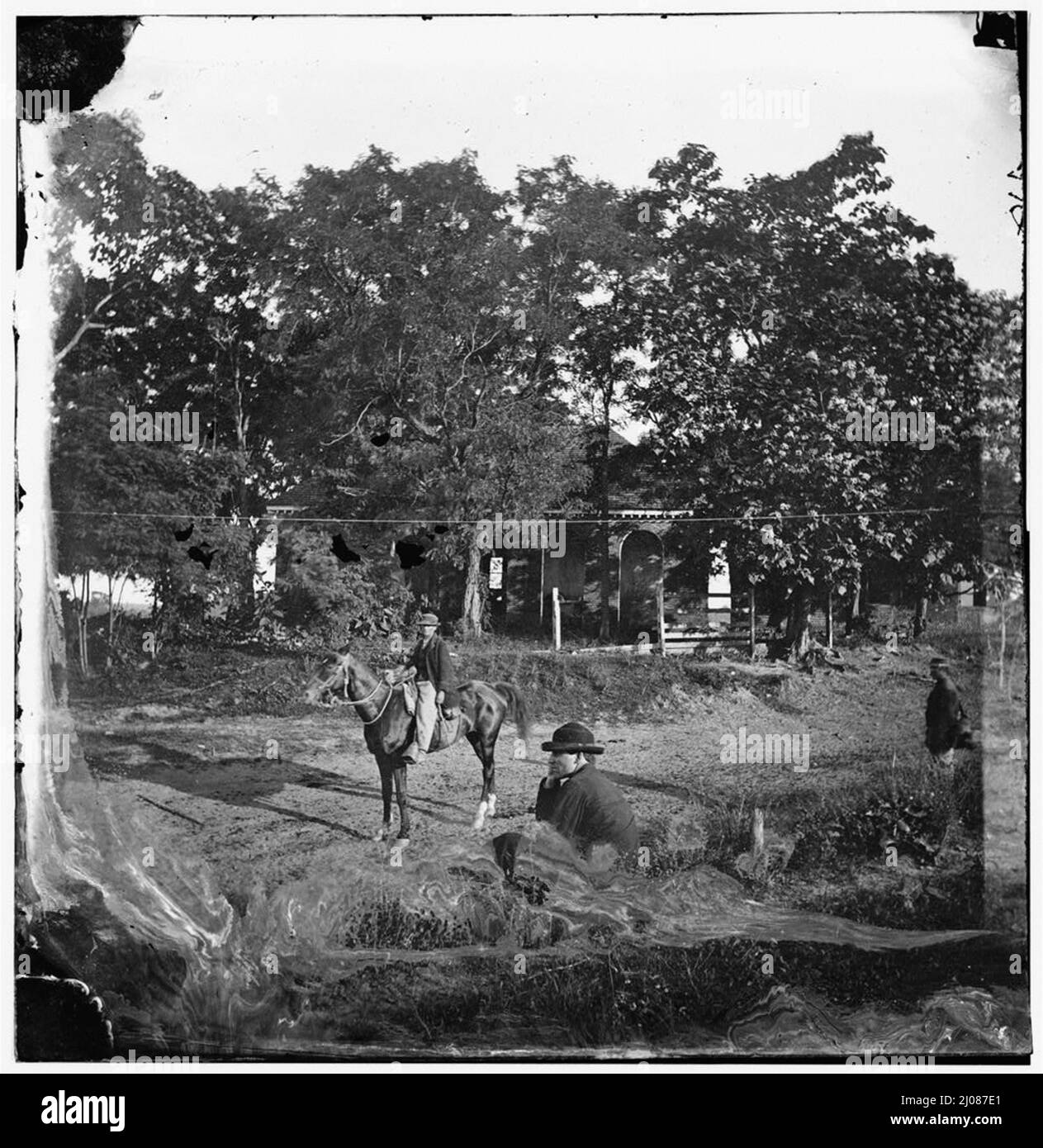 Vintage photo from the American Civil War 1860s Stock Photo - Alamy