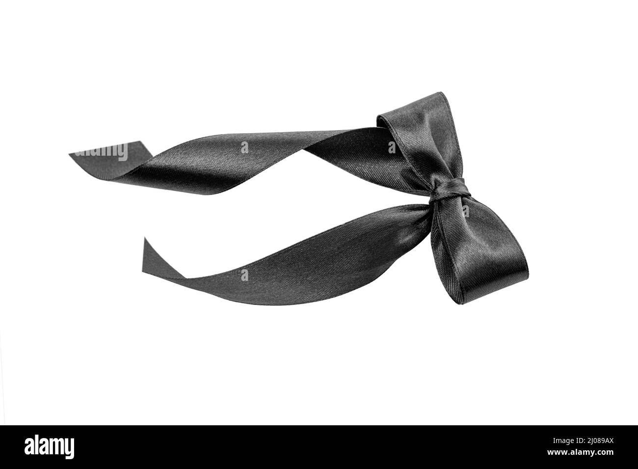 Black Ribbon Funeral Png