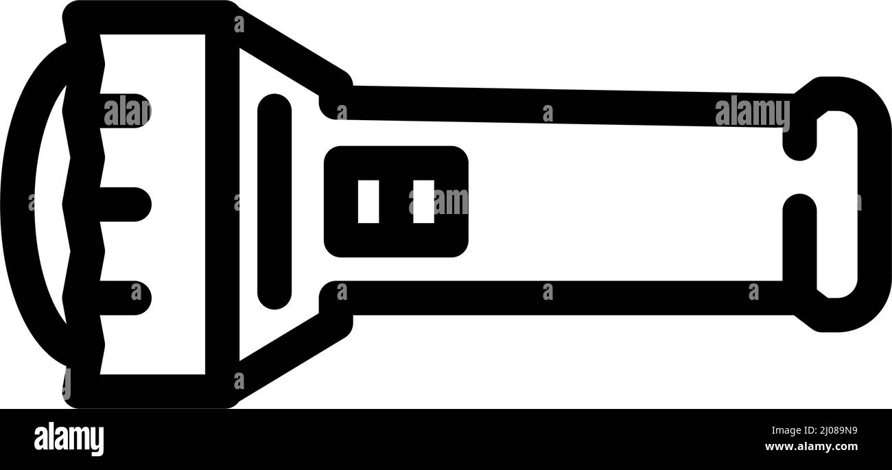 light electronic device line icon vector illustration Stock Vector ...