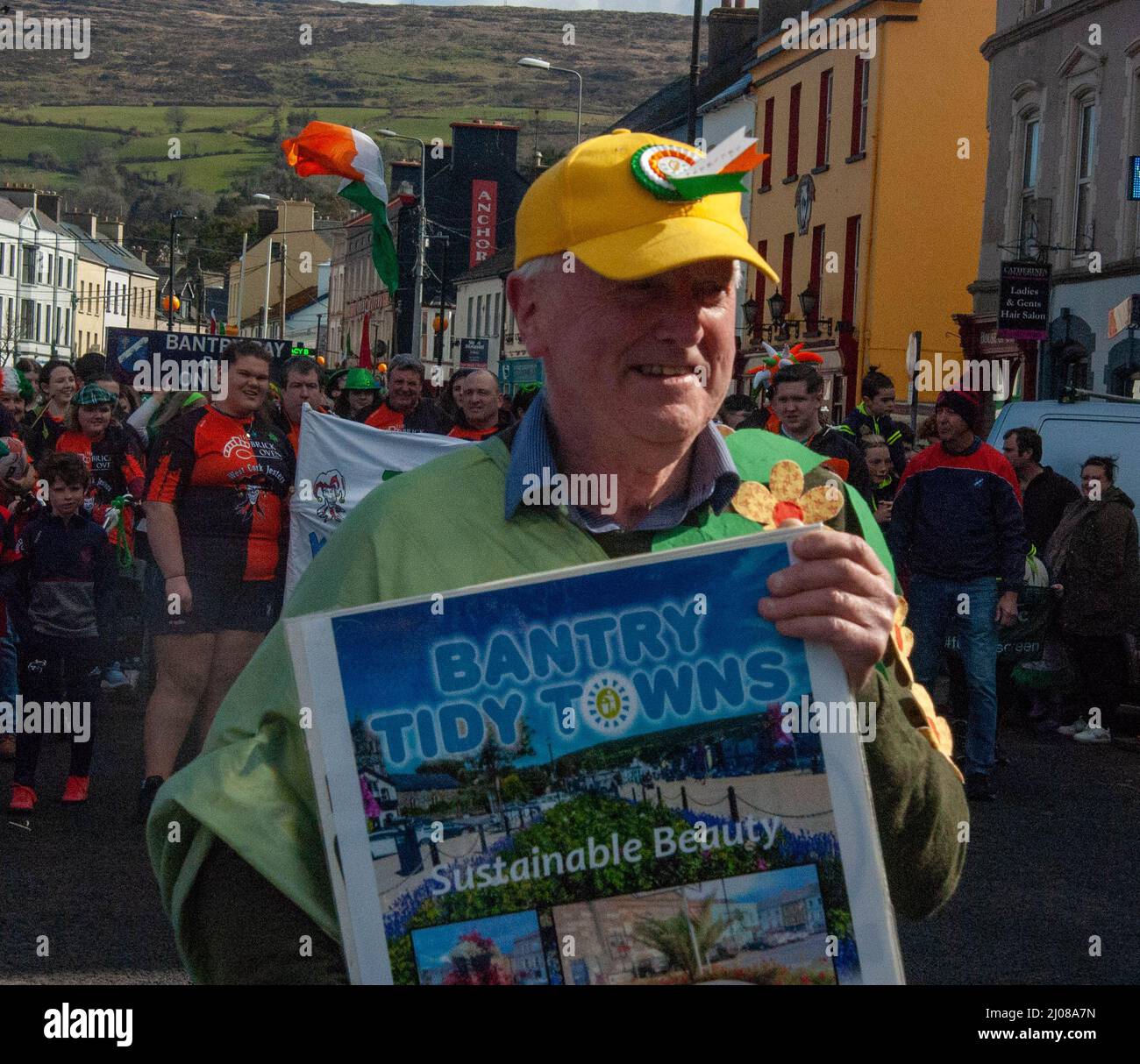 Bantry, West Cork, Ireland, Thursday 17 Mar, 2022; Bantry held it's ...