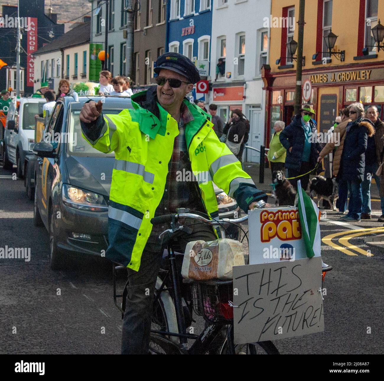 Bantry, West Cork, Ireland, Thursday 17 Mar, 2022; Bantry held it's ...