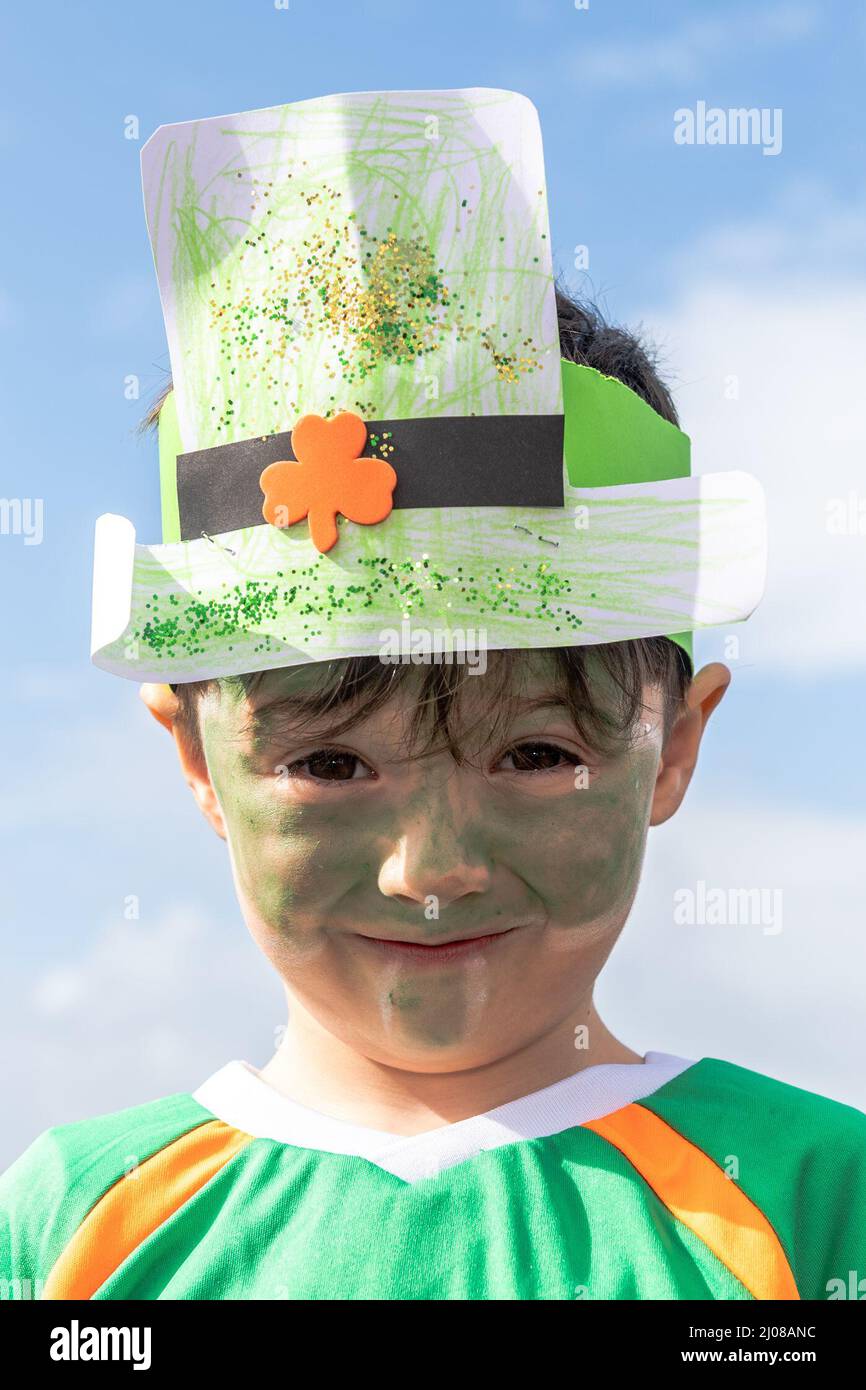 Bantry, West Cork, Ireland. 17th Mar, 2022. Bantry town held its first ...