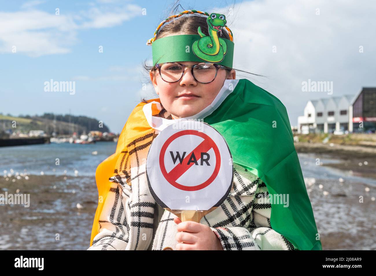 Bantry, West Cork, Ireland. 17th Mar, 2022. Bantry town held its first ...