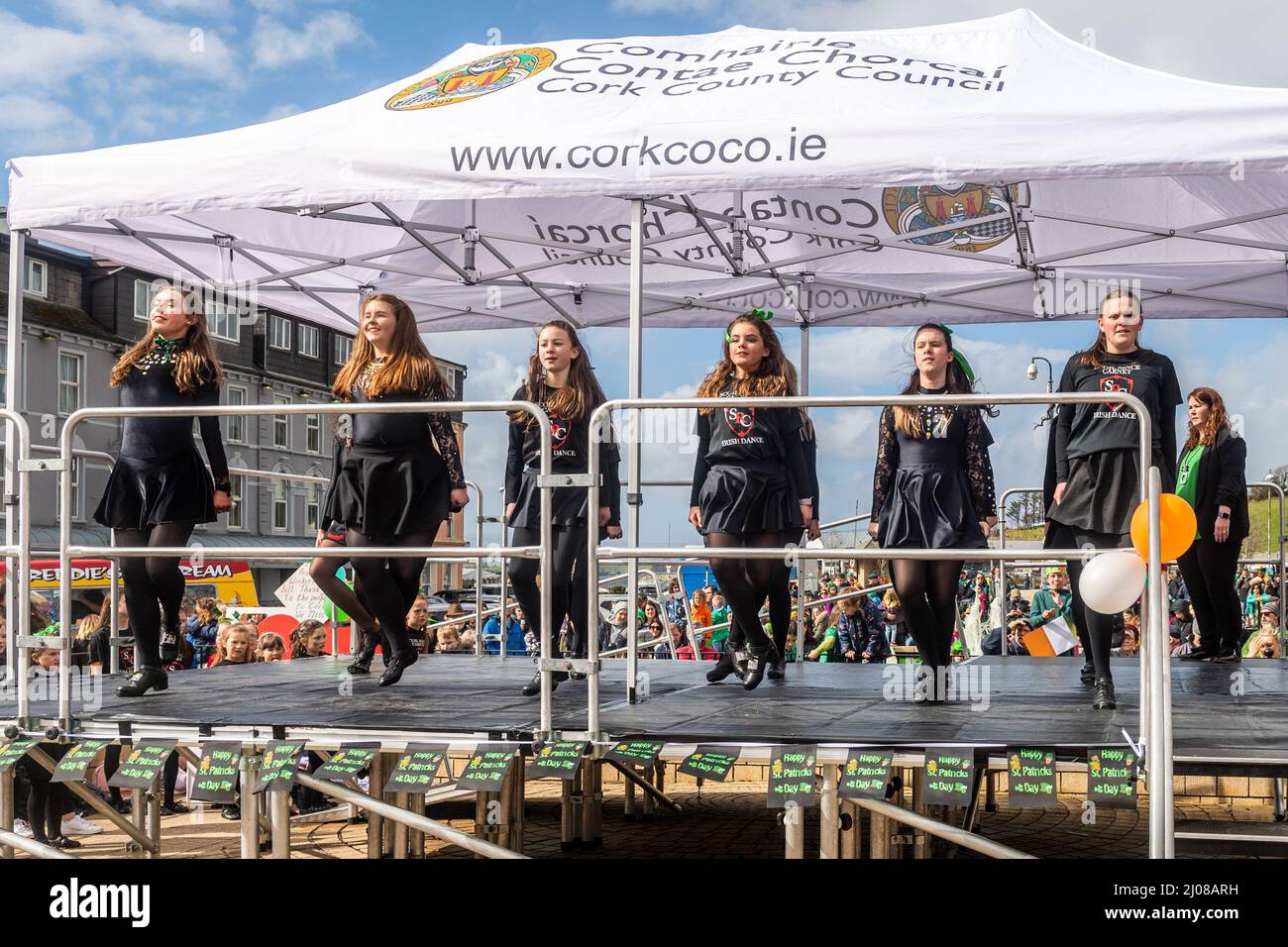 Bantry, West Cork, Ireland. 17th Mar, 2022. Bantry town held its first ...