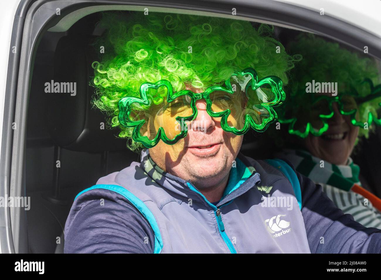 Bantry, West Cork, Ireland. 17th Mar, 2022. Bantry town held its first ...