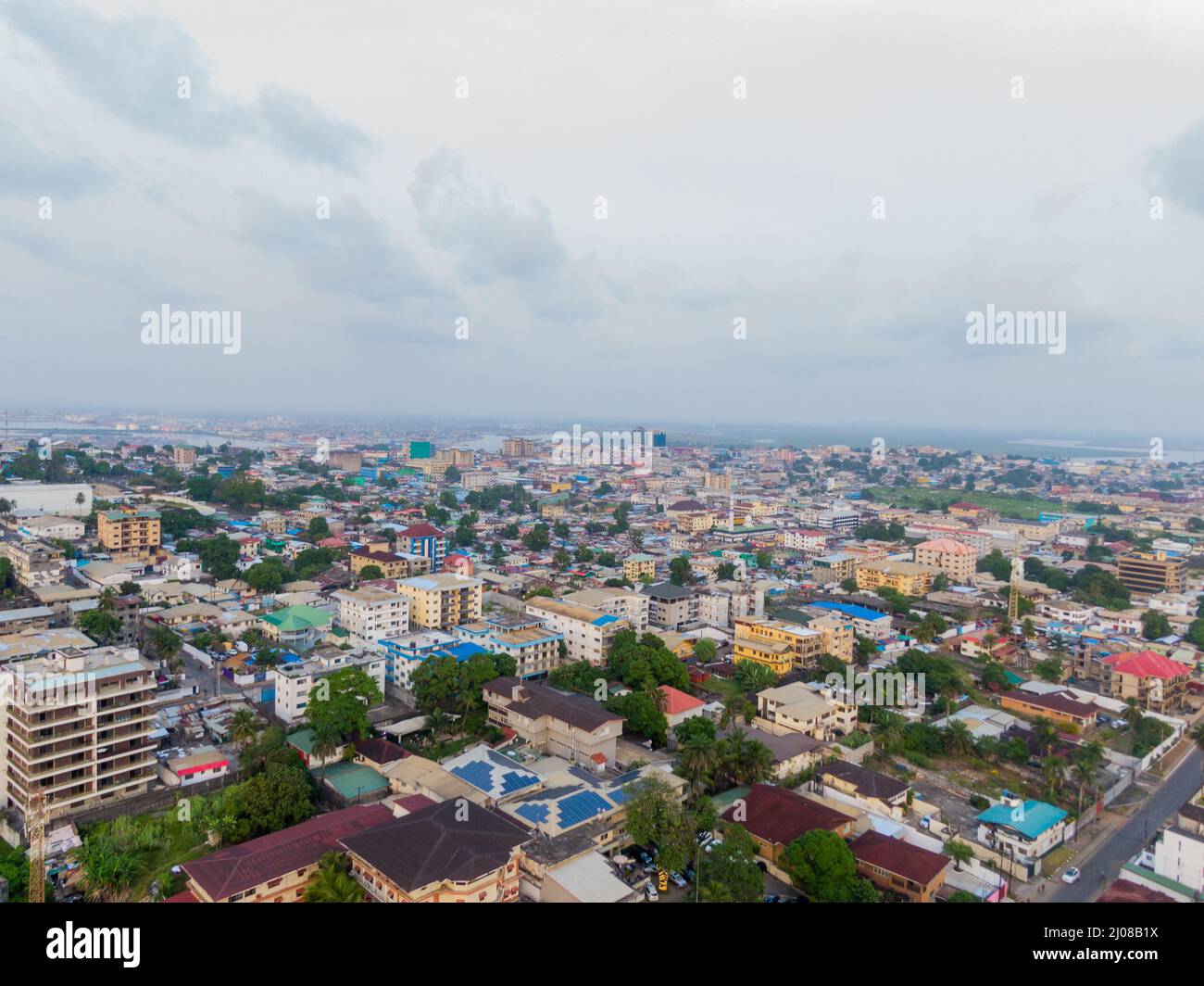 Liberia monrovia city view hi-res stock photography and images - Alamy