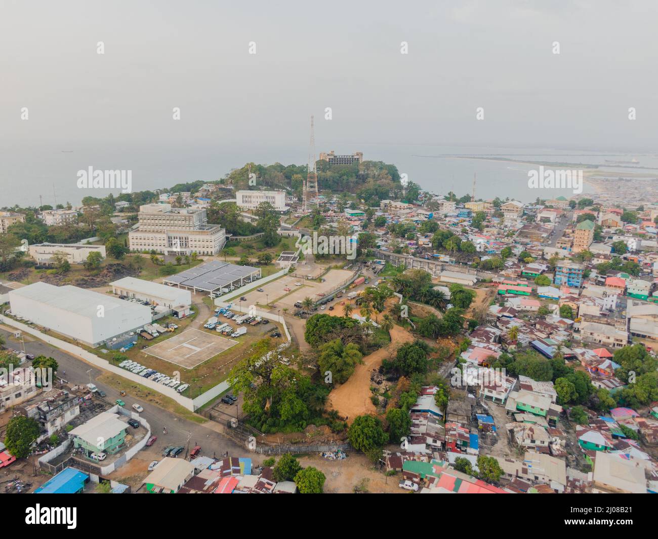 Liberia monrovia city view hi-res stock photography and images - Alamy