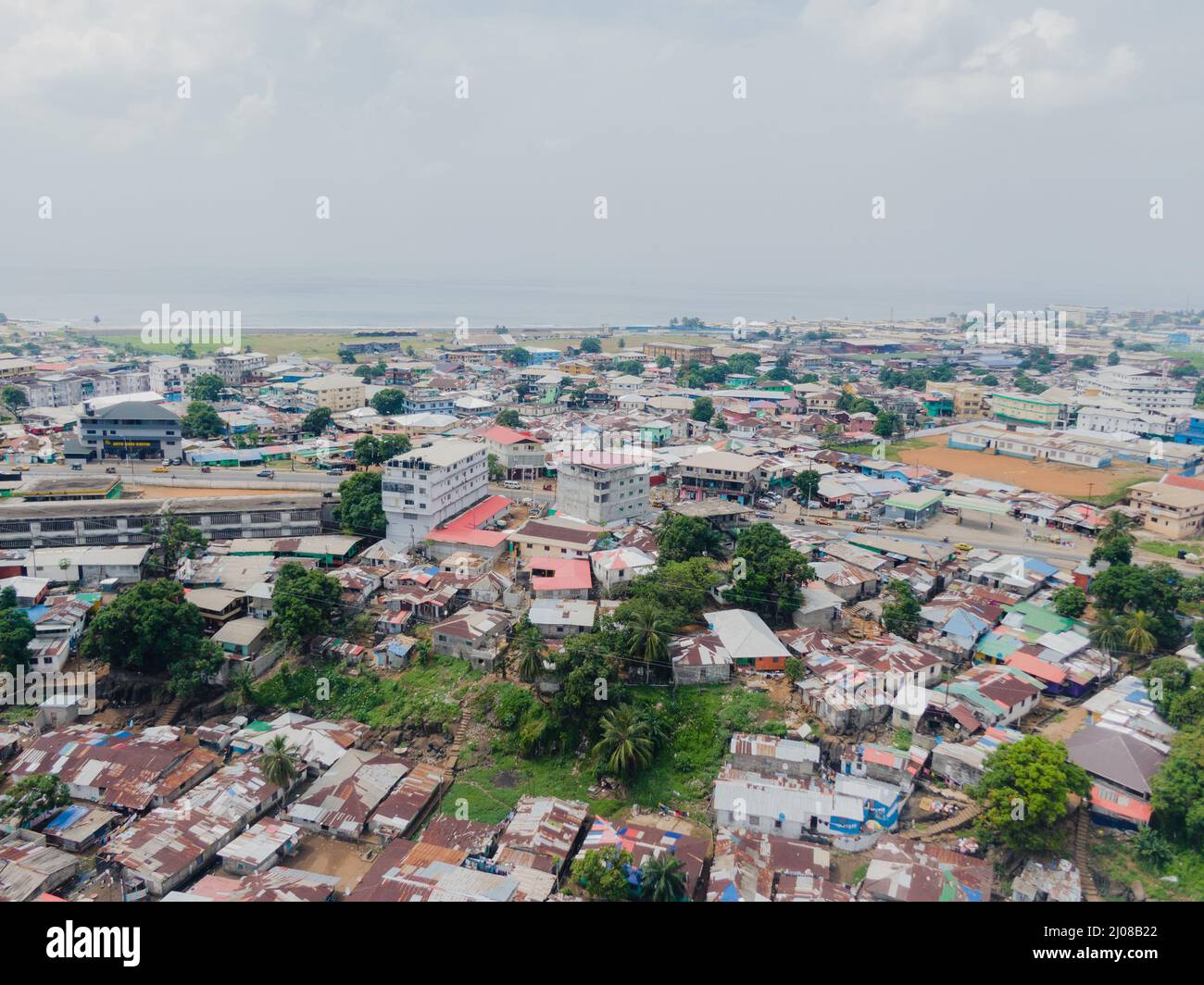 Liberia monrovia city view hi-res stock photography and images - Alamy