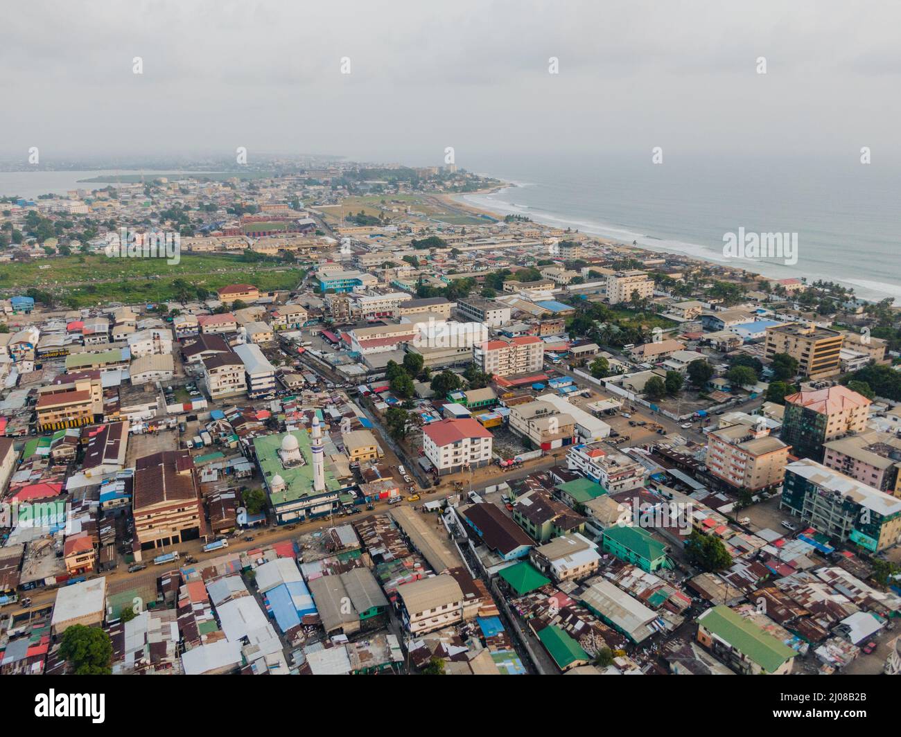 Liberia monrovia city view hi-res stock photography and images - Alamy